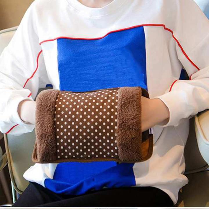 Electric Heating Pad - Heat Pouch Hot Water Bottle Bag Back Knee Pain ...