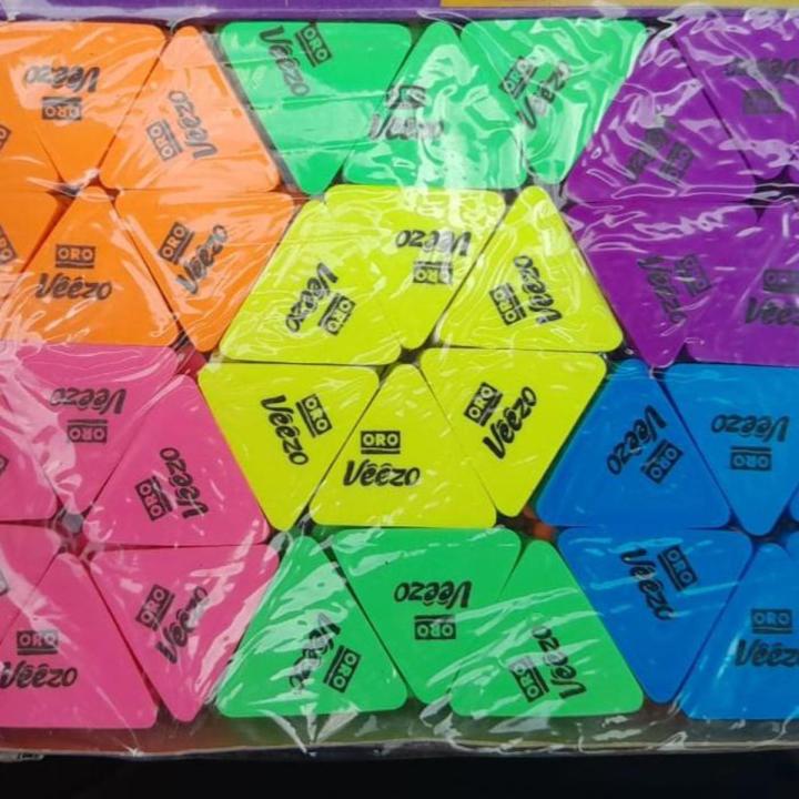 ORO Veezo Erasers Pack Of (24) Pcs | Daraz.pk