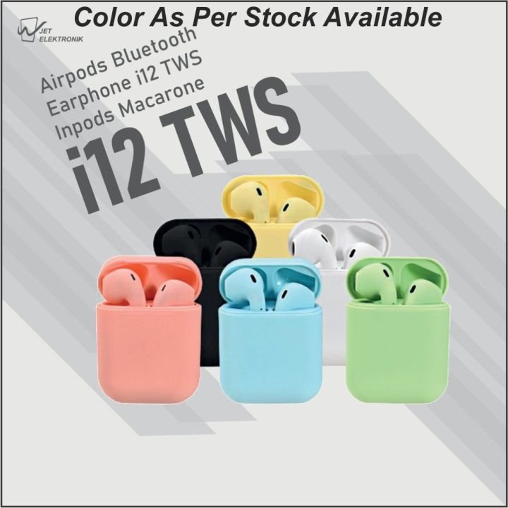 inPods 12 True Wireless earbuds Stereo BT V5.0 Dual Air Buds Bluetooth ...