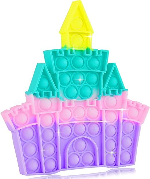 Mubbashir Mart Big Princess Castle Pop It Poppers Pot-it Gifts for Girl ...