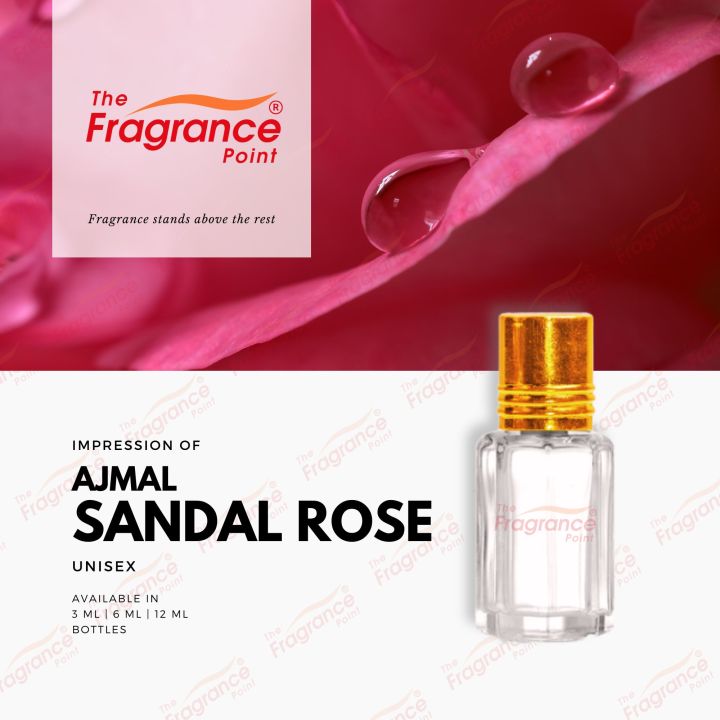 Sandal Rose - Ajmal | Oriental Attar by Fragrance Point | Daraz.pk