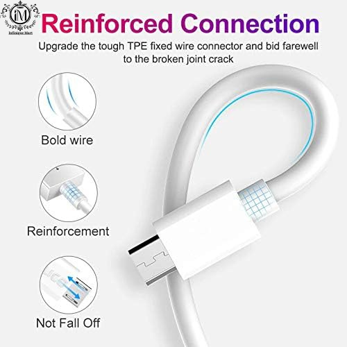 Usb to Micro Usb Data cable 2.o [High speed ] Data Cable Certified Super Fast Charging. 1 meter ...
