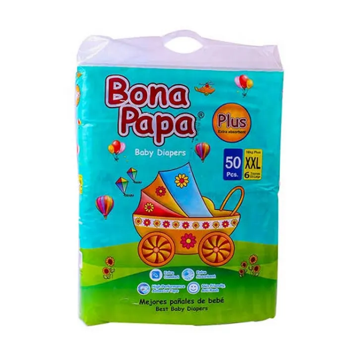 Abbasi Vision Bona Papa Plus Diapers - Plus Economy Pack XXL Size 6 ...