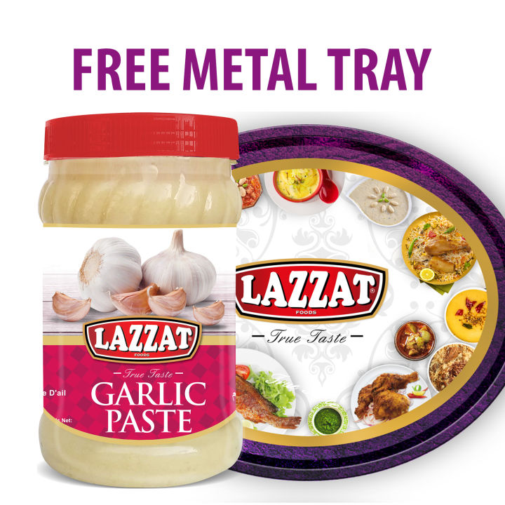 Lazzat Garlic Paste 750Gm | Daraz.pk