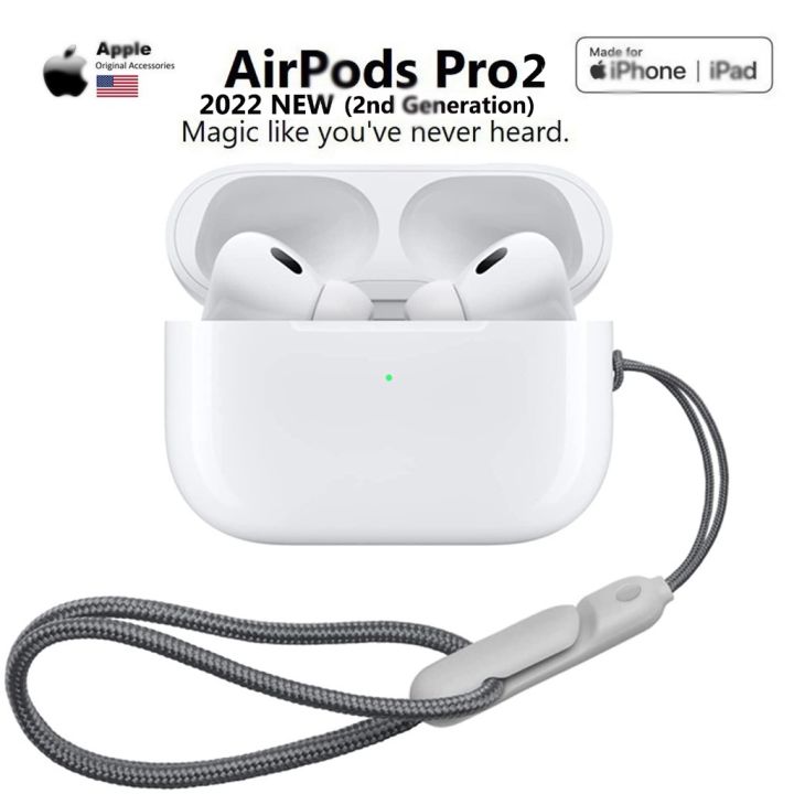 (2nd generation) Air Pods Pro Active Noise Cancellation Wireless ...
