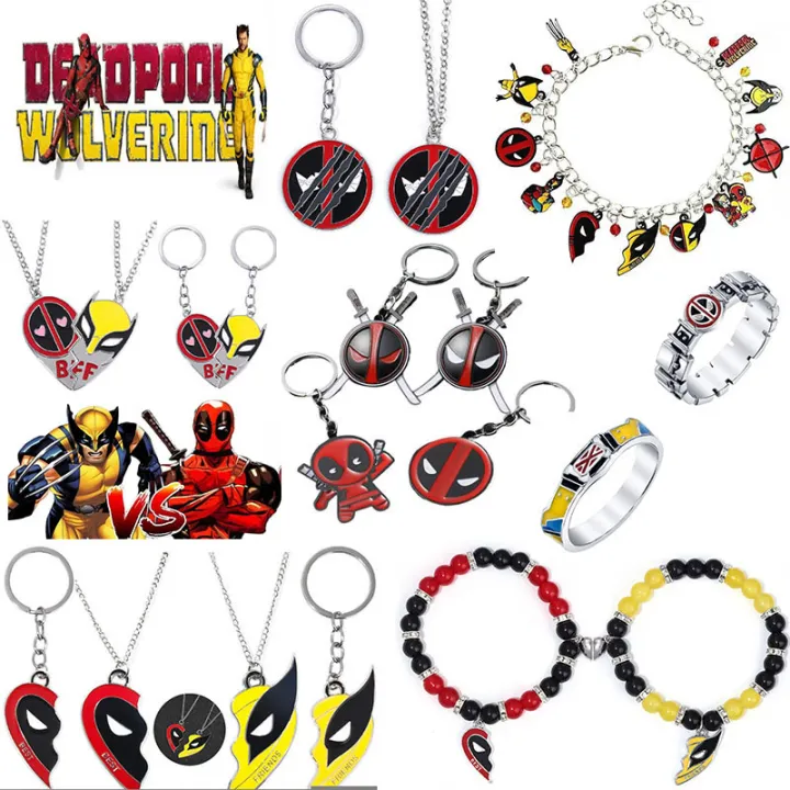 Movie Superhero Deadpool And Wolverine Accessories Best Friends ...