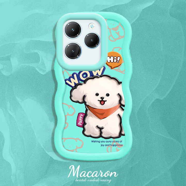 BILI for Infinix Hot 40 Hot 40 Pro Tecno Spark 20 Pro Back Cover Curly ...