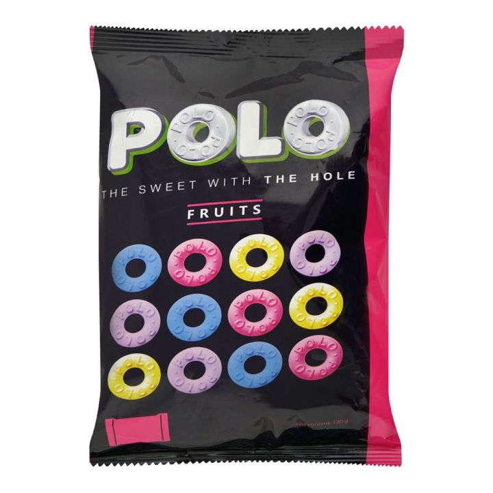 Polo Fruits 130g Pouch – Lemon, Blueberry & Strawberry Flavoured Polo ...