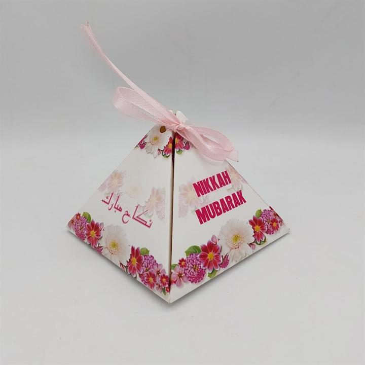 Pyramid Bidh Box | Pyramid Design Bidh Boxes Pack Of 50 Boxes ( DIY ...