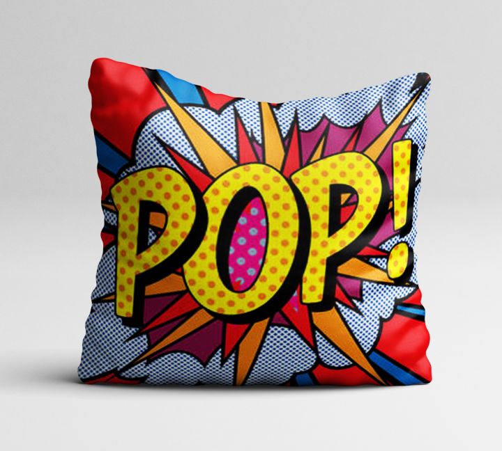 Pop Cushion Retro Art Pop Print Pillow For Sofa Decoration | Daraz.pk