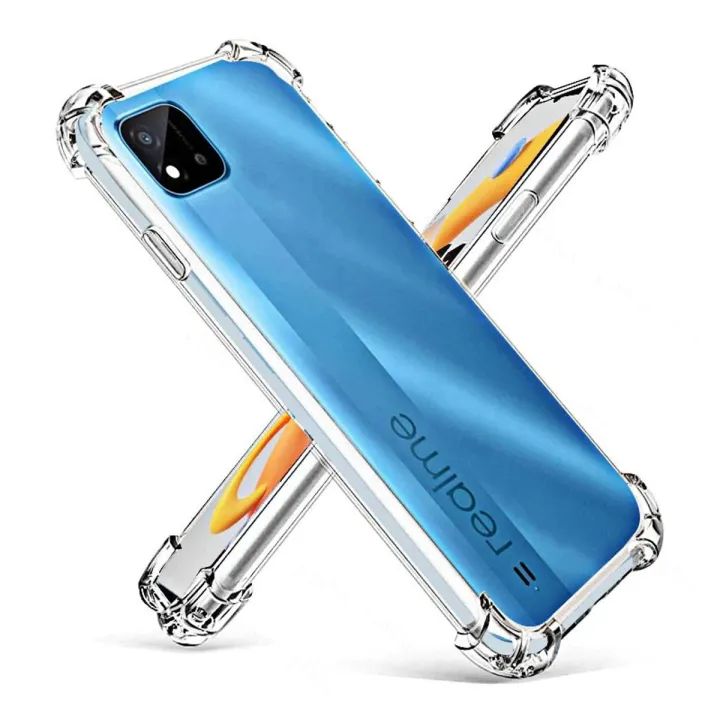 Realme C11 2021 Anti Shock Four Corner Bumper Open Camera Protection 1 ...