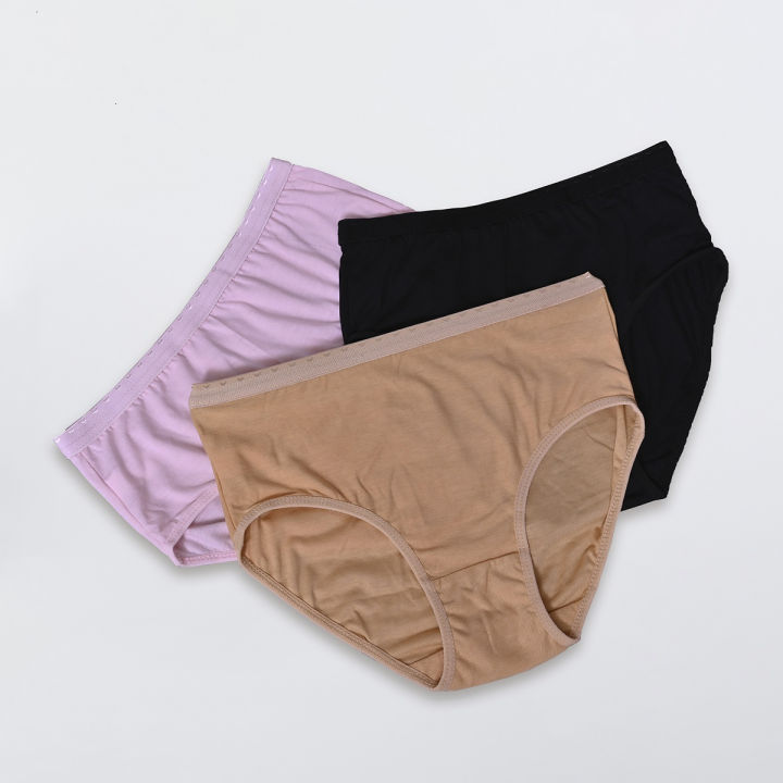 FEMELA 100% Cotton Control Panties - Pack of 3, Comfort & Flexibility ...