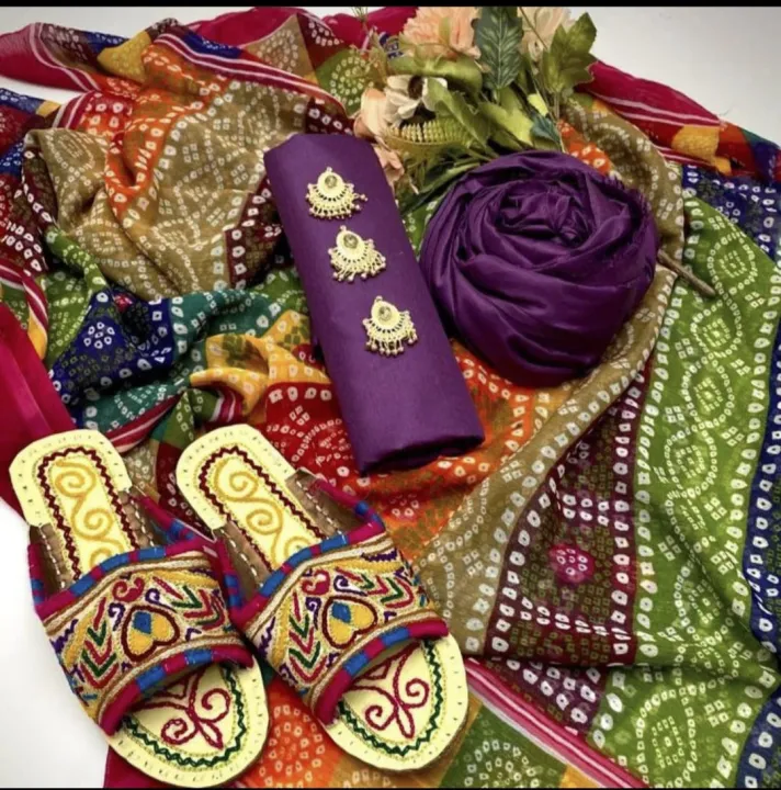 MSJ Unstitch 3 Pc Fancy Dress for Women – Kattan Silk Suit with Chunri ...