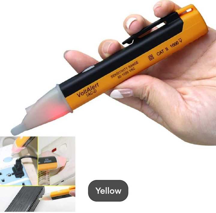 Non-contact induction test pencil AC110V 220V Voltmeter Voltage Probe ...