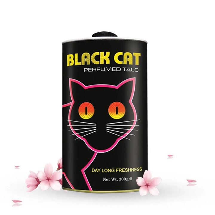 Black Cat Classic (300g) Talcum Powder | Daraz.pk
