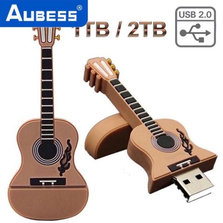 High Speed Mini USB Flash Drives Guitar Design USB Flash Disk 2TB 1TB ...