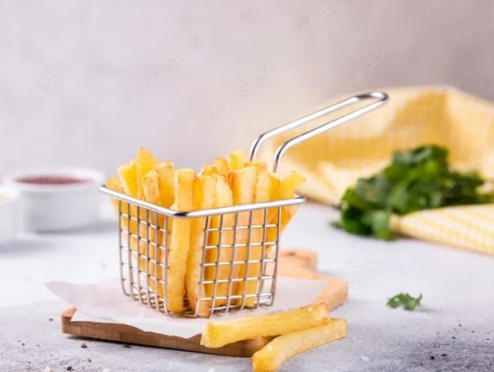 Stainless Steel Fries Mini Serving Basket, SNACK BUCKETS & RESTAURANT ...