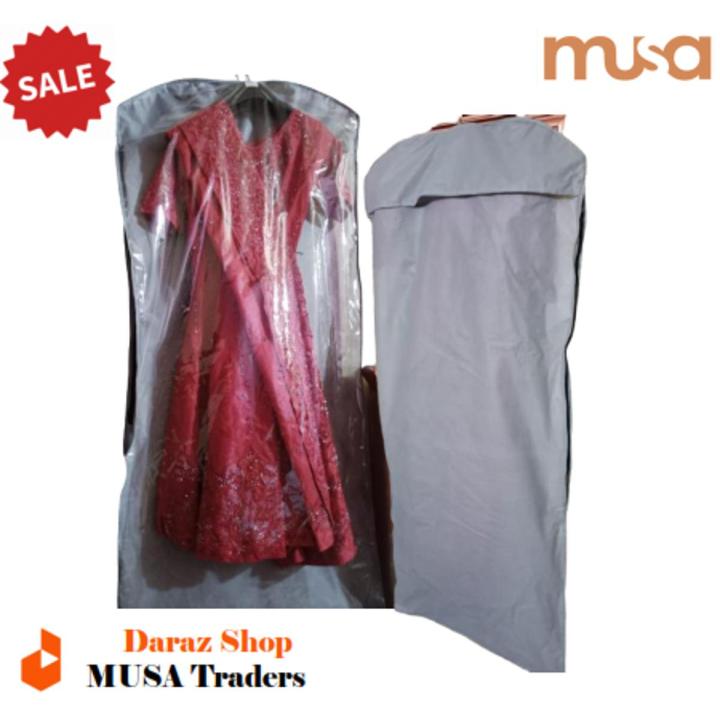 54 Inches Dress Cover / Garments bag / Clothes Cover Case Dustproof for ...