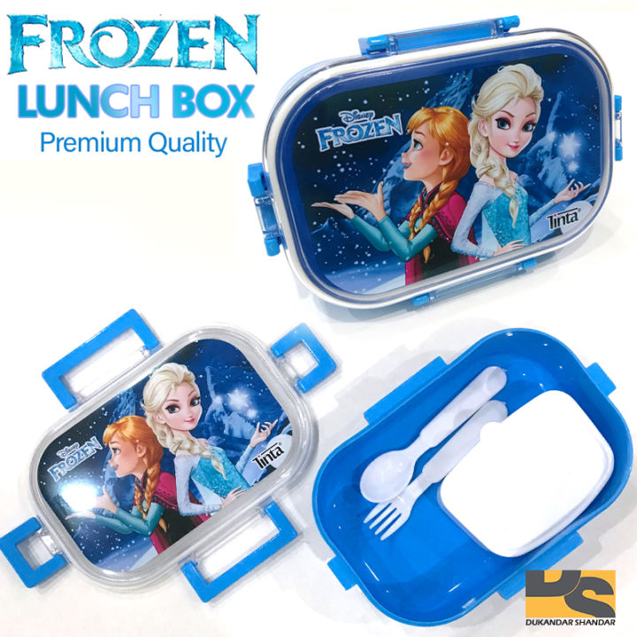 Premium quality Disney Frozen theme lunch box pack for School kids ...