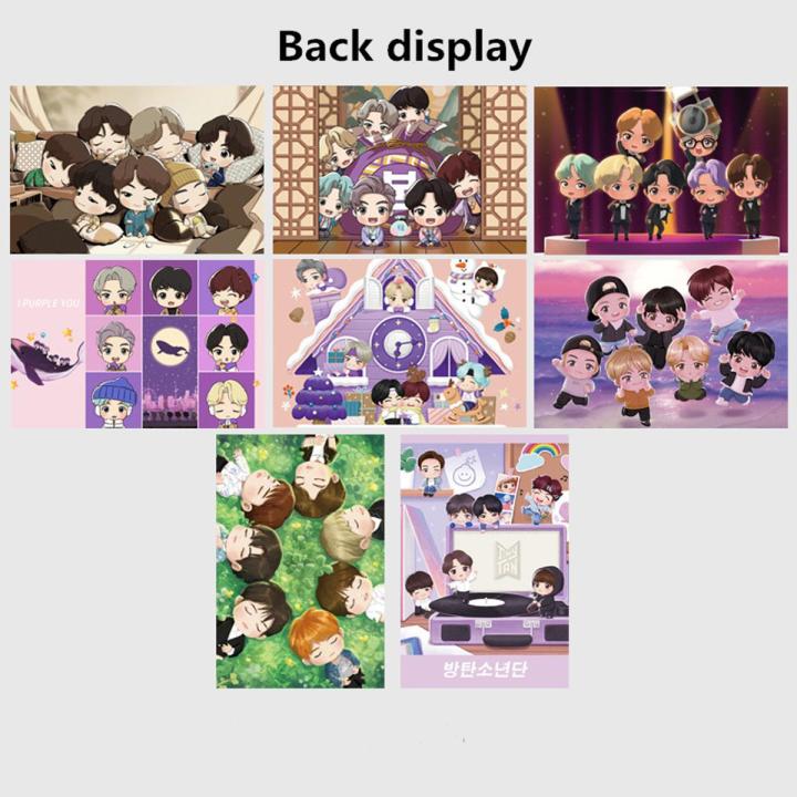 【Rong Cai】 54Pcs/Box BTS Photocards 2021 Butter Album LOMO Card ...