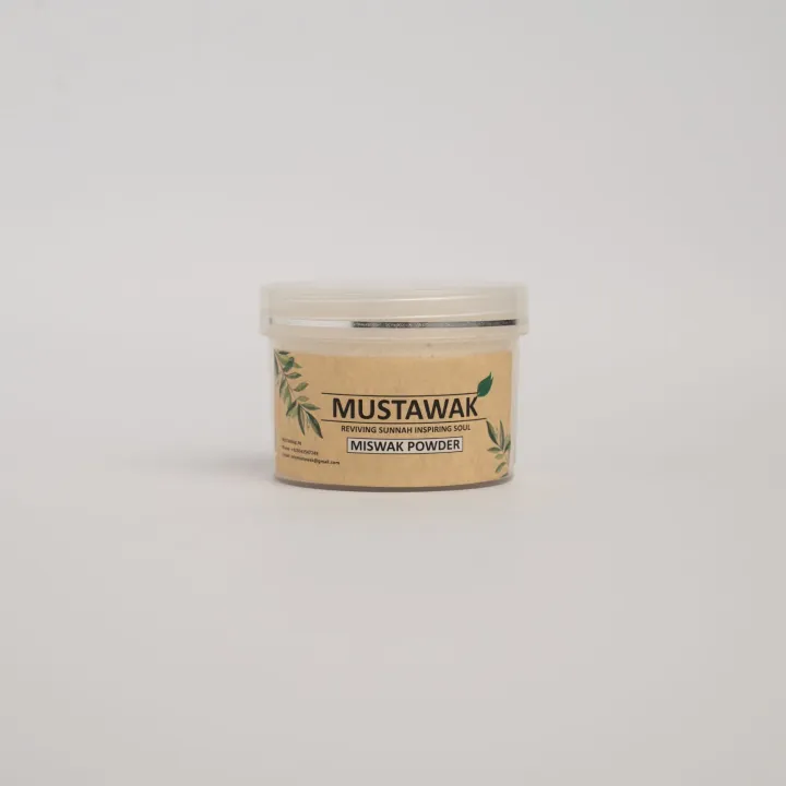Miswak Powder – Natural Peelu Miswak 50g | No Chemicals – Plain, Mint ...