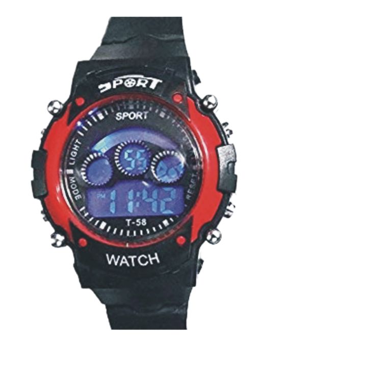 Classio 7 Colors changing lights High Quality Led Digital Sports Watch ...