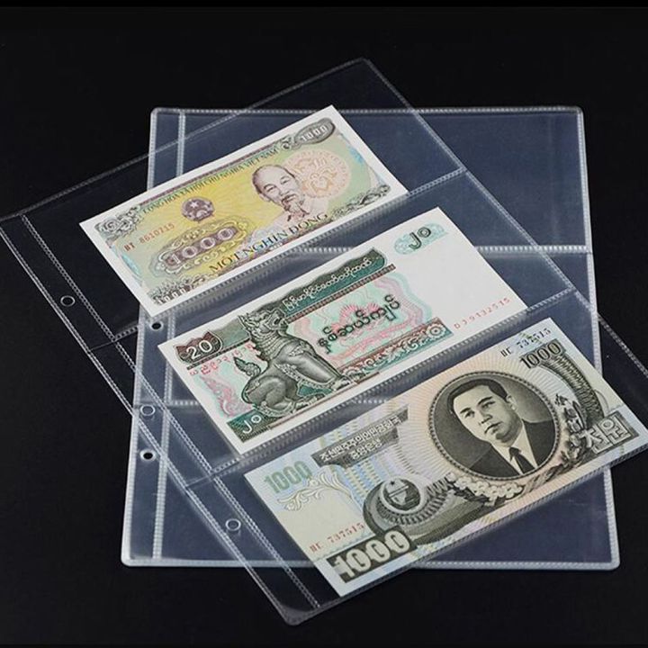 PVC Leaf Sheet Bills Holder Collection Supplies Money Storage ...