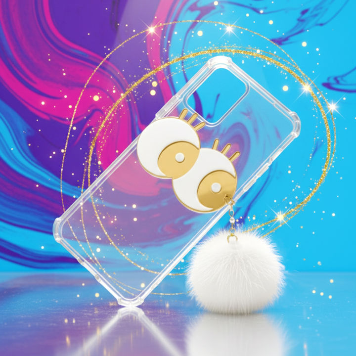 Oppo A5 Back Cover - Girls Fancy Pouch - 2GudGldnWhtFrball Ladies ...