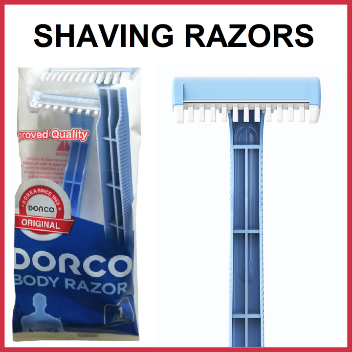Dorco Single Blade Body Razor (48 Razors Pack) (SGC100SB-1P), Shaving ...