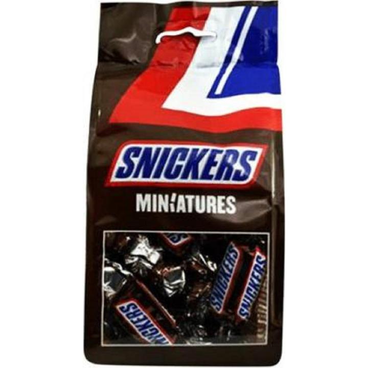 Snickers Miniatures Chocolate Pouch 220 gram | Daraz.pk