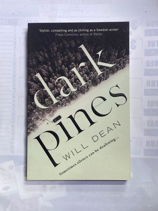 DARK PINES ORIGINAL NOVEL BY WILL DEAN | Daraz.pk