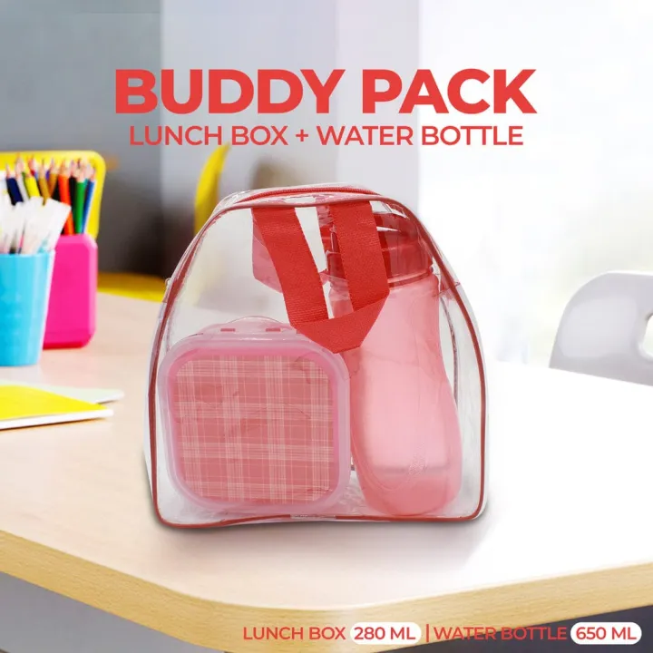 Apollo Buddy Pack – Lunch Box & Water Bottle Set for Kids | BPA-Free ...
