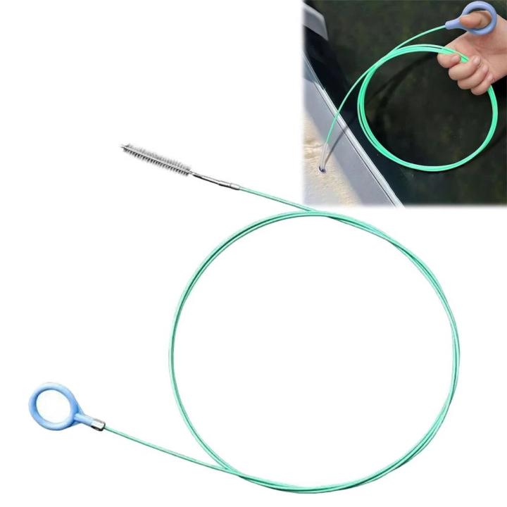 Green Car Drain Brush High Toughness Auto Sunroof Cleaner Easy To Use ...