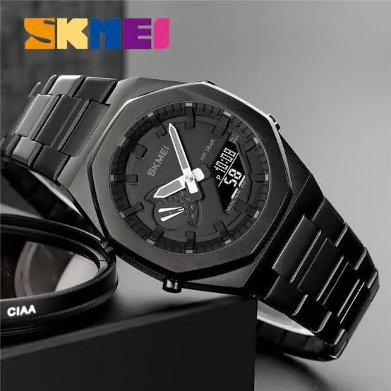 World Time Men’s Watch | Dual Time Display | Quartz Movement ...