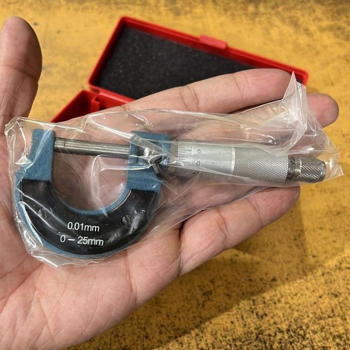 Screw Gauge - 0-25mm Outside Metric Micrometer | Daraz.pk