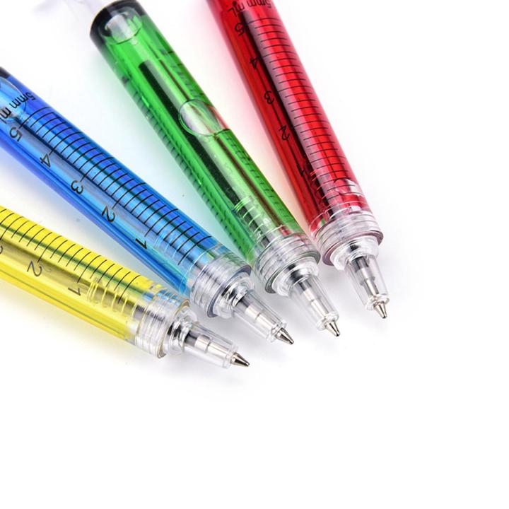10XSyringe Injection Shape Ballpen 10Pcs Doctor Nurse Gift Liquid Pen ...