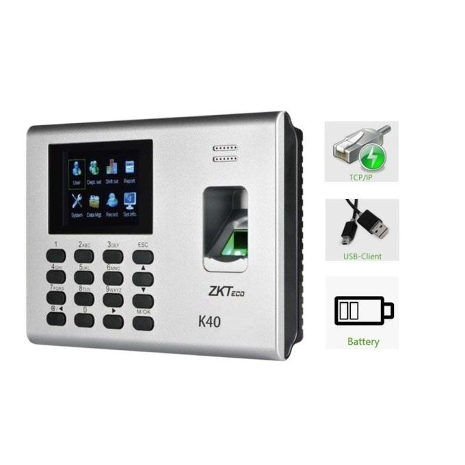 zk k40 ZKteco K40 is an innovative biometric fingerprint reader for ...