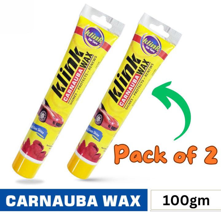 Klink Carnauba Wax Tube/Bike,car polish/100g/ | Daraz.pk