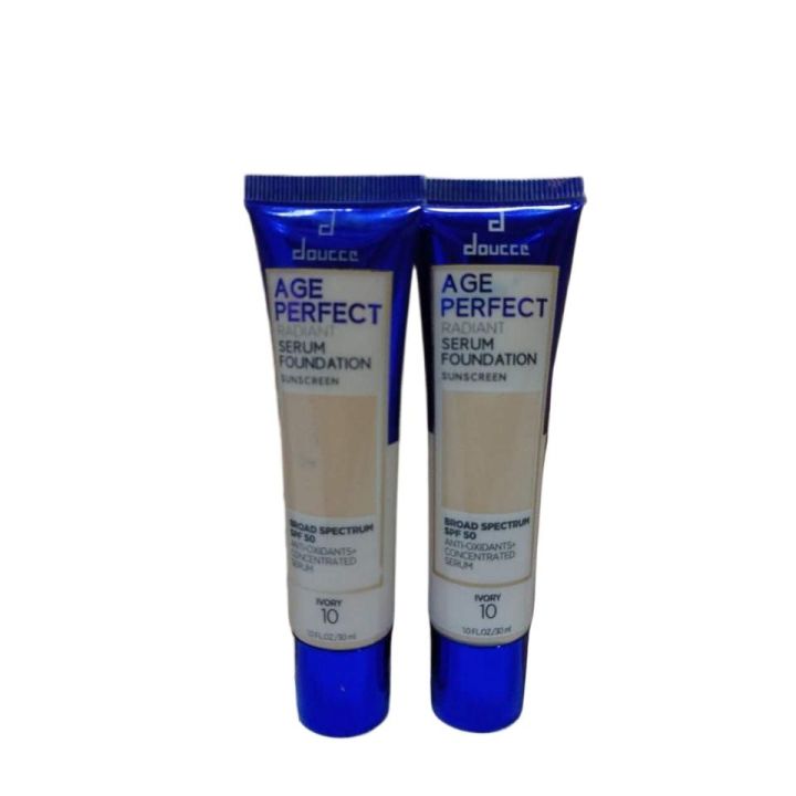 Pack of 2 Doucce Age Perfect Liquid Foundation Base Water proof ...
