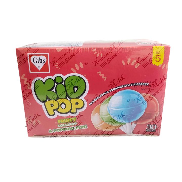 Kid pop lollipop 30 pcs Rs 5 | Daraz.pk