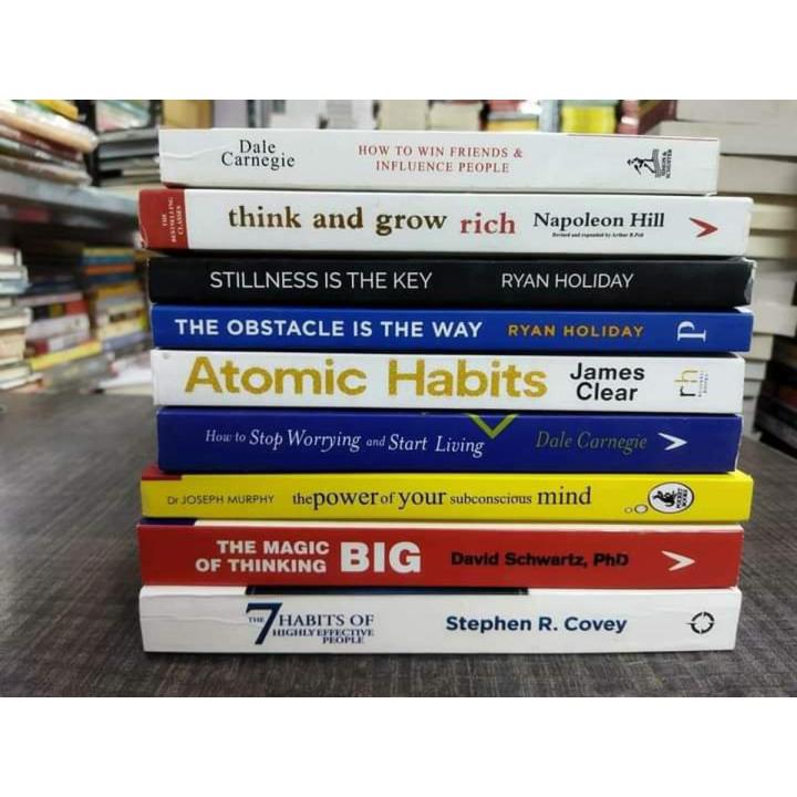 Motivational Books Self Help Books SET of 9 books | Daraz.pk