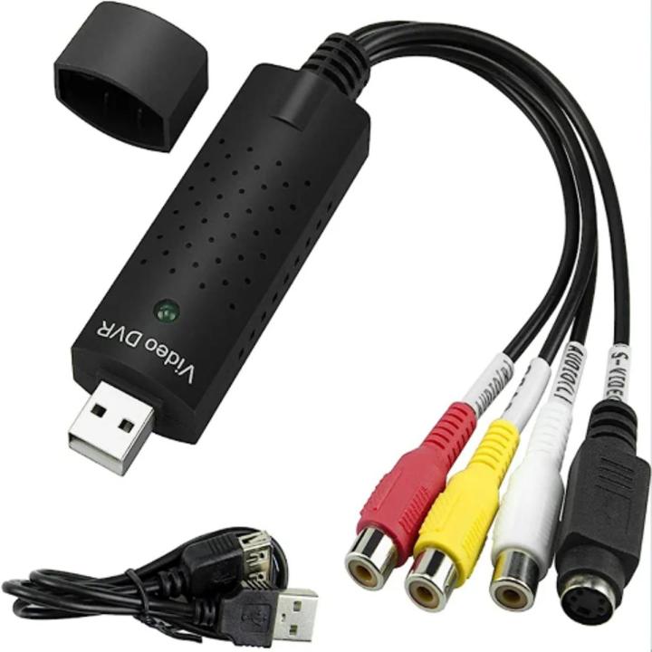 EasyCap TV DVD VHS Capture Card AV Adapter | Daraz.pk