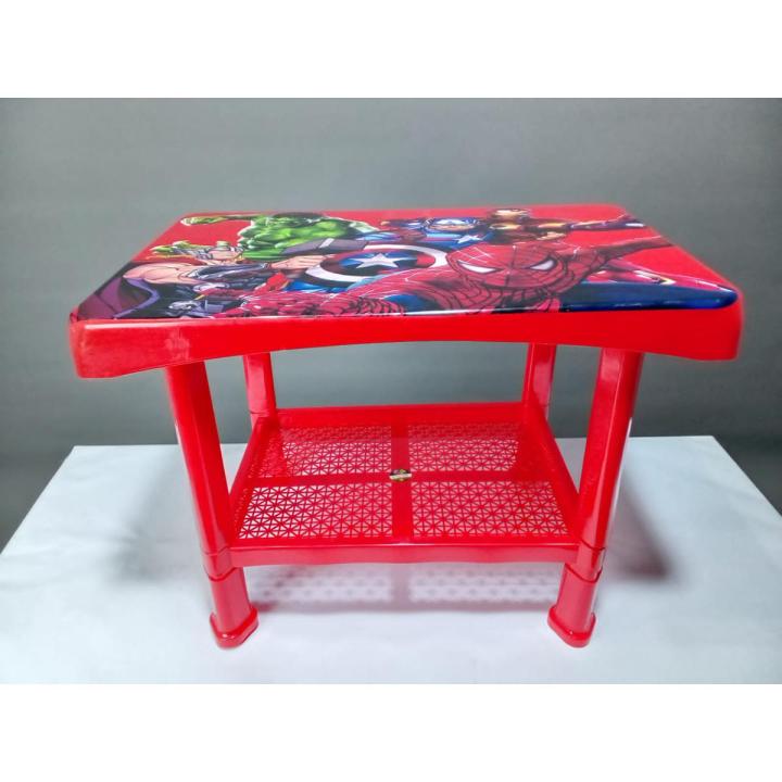 Spider-Man Red Study Table|Foldable Plastic Laptop Desk high quality ...