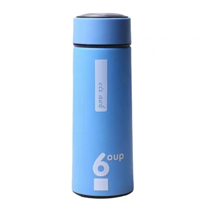Vacuum Insulated Glass Water Bottle 500ml | Double Wall Thermos Flask ...