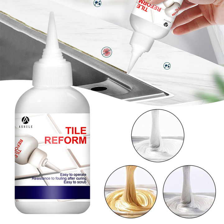 Waterproof Tile Repair Filler Seam Beauty Agent Grout Tiling Tile ...