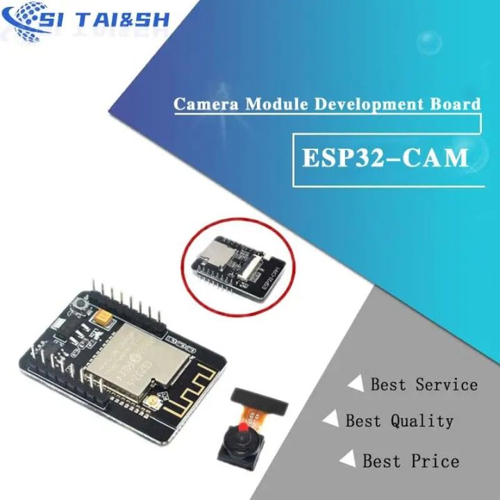 ESP32-CAM WiFi + Bluetooth Module Camera Module Development Board ESP32 with Camera Module ...