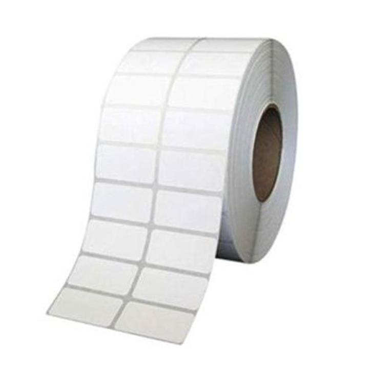 Barcode Label Sticker Roll, 2000 Stickers 50mm x 25mm (Double Track ...