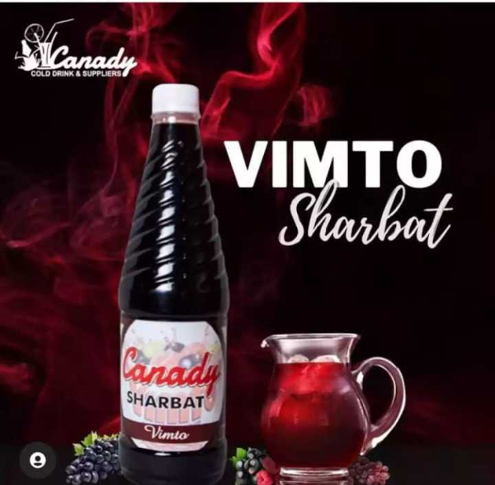 vimto Flavored Syrup / Sharbat By Canady Cold Drinks | Premier Quality ...
