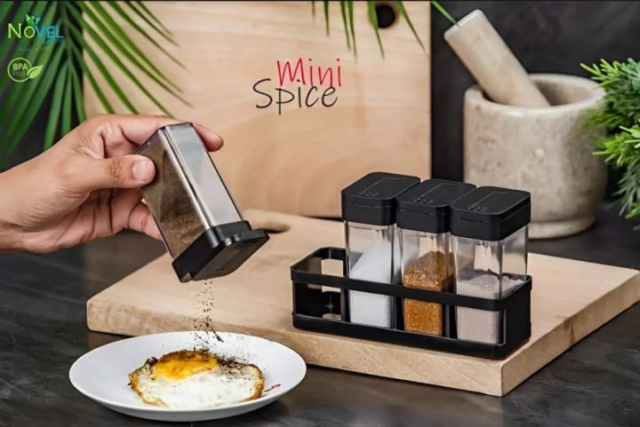 Mini Spice Kit Set Spice Masala Plastic Storage box - Multipurpose Box ...