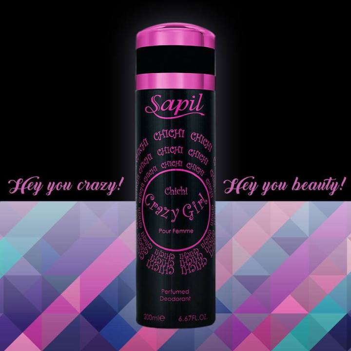 SAPIL CHICHI CRAZY GIRL BODY SPRAY 200ML (WOMEN) | Daraz.pk